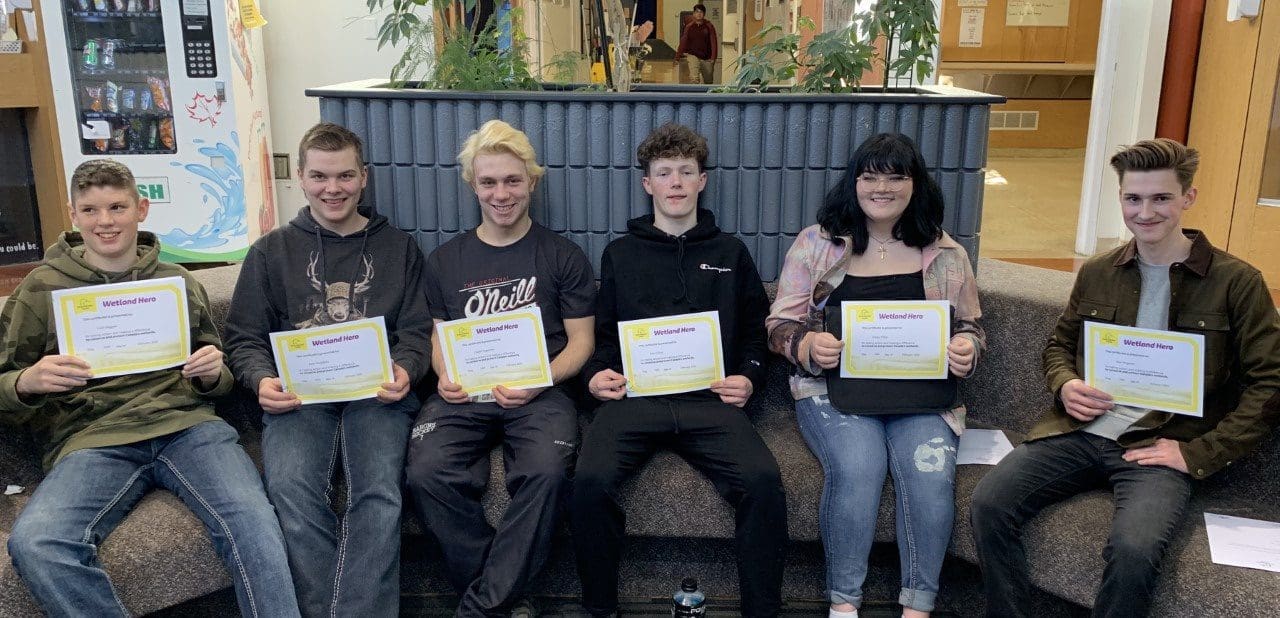 Maidstone, Sask. students earn “Wetland Hero” designation—DU Canada